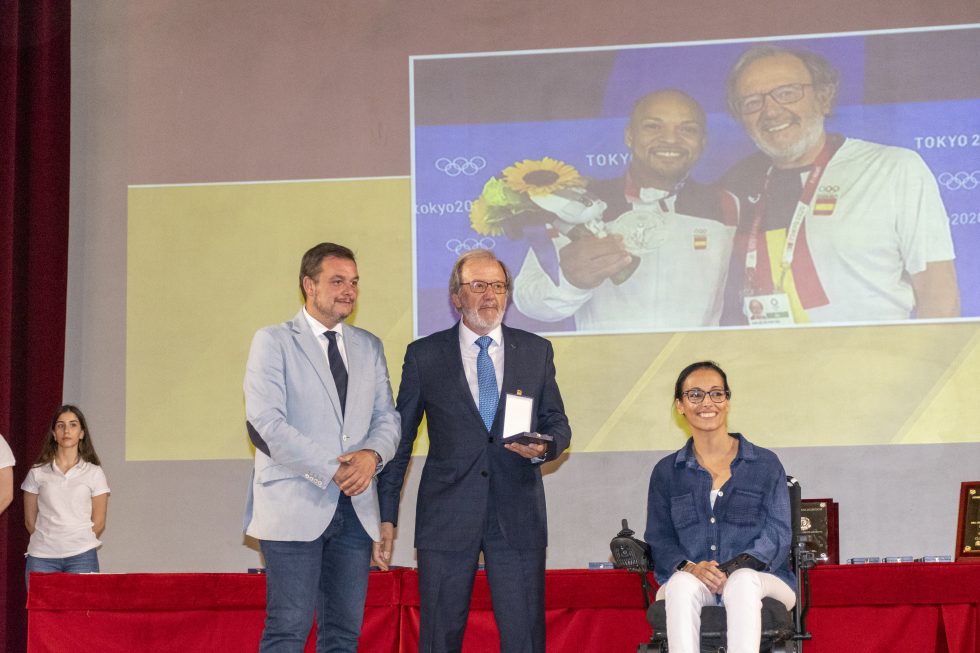 Pablo del Río medalla al Mérito Deportivo